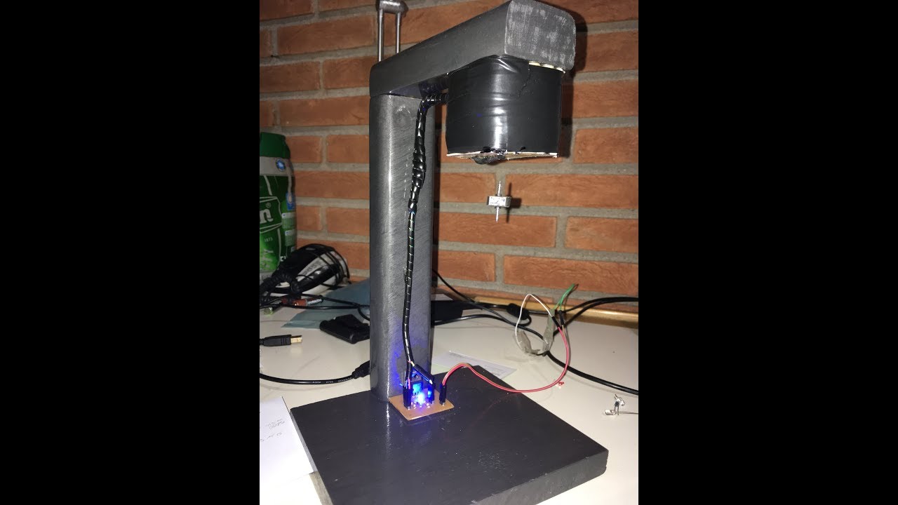 Levitador Magnético [magnetic levitator] - YouTube