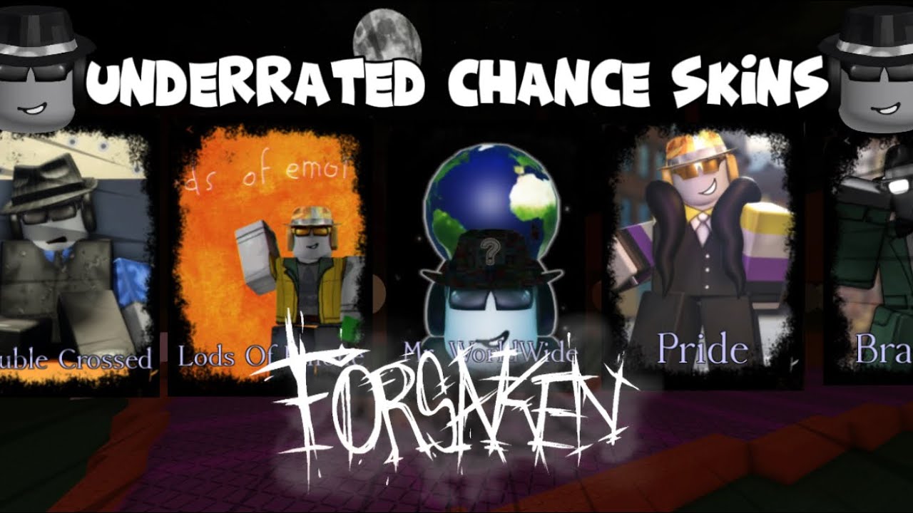 WINNING With UNDERRATED Chance Skins (Roblox Forsaken) - YouTube