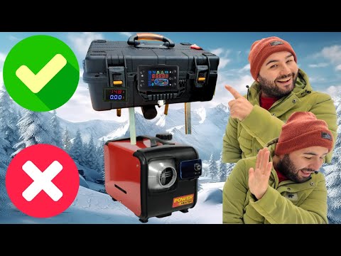 Taşınabilir Dizel Isıtıcı Almadan Önce İzle !❄️Kar Kampında Gerçek Test