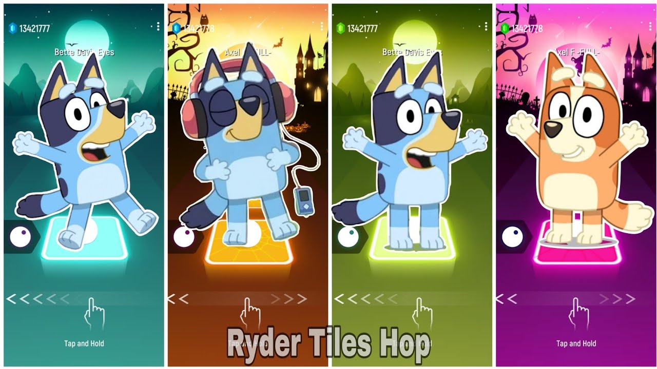 BLUEY BINGO-SEASON FRIENDS 🆚 BLEUY MEGIC 🆚 BLUET FUNNY MOMeNTS ★★TILES ...