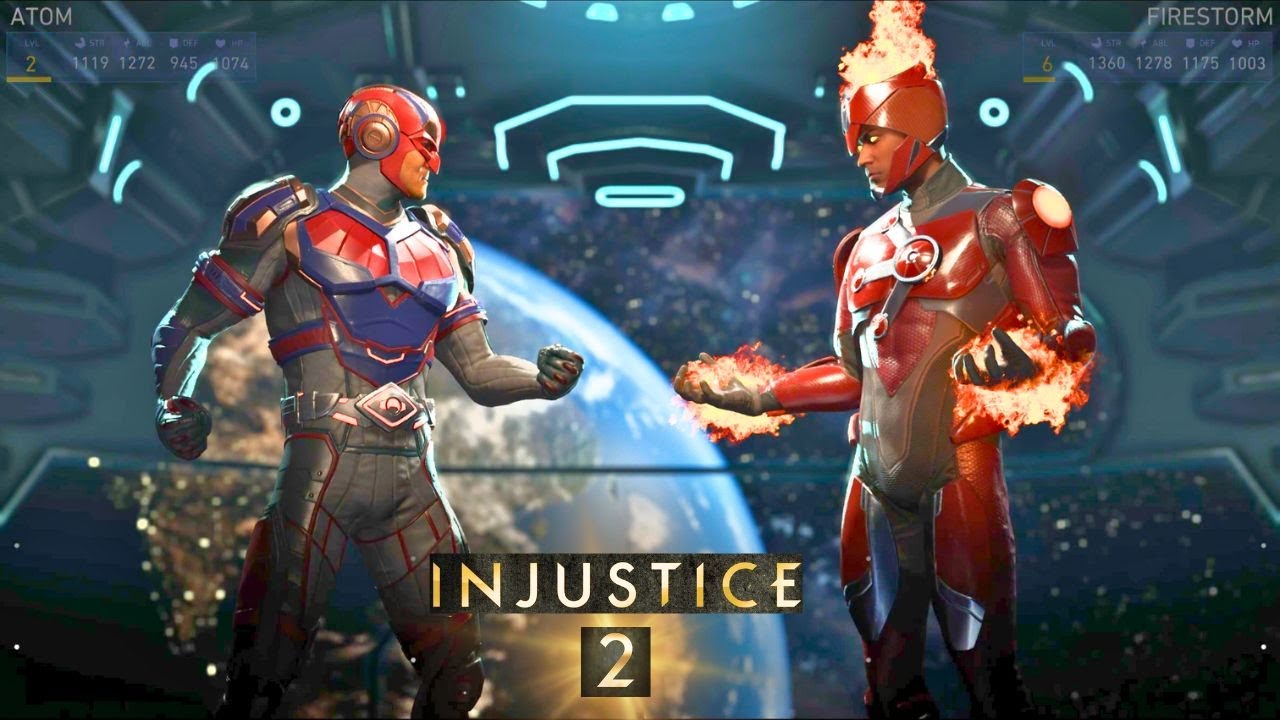 Injustice 2 - Atom Vs. Firestorm - YouTube