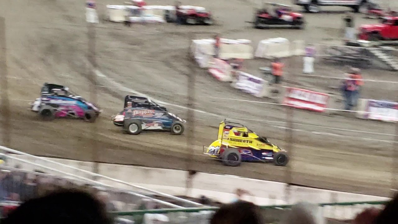 Kyle Hammer - Chili Bowl 2020 heat race - YouTube