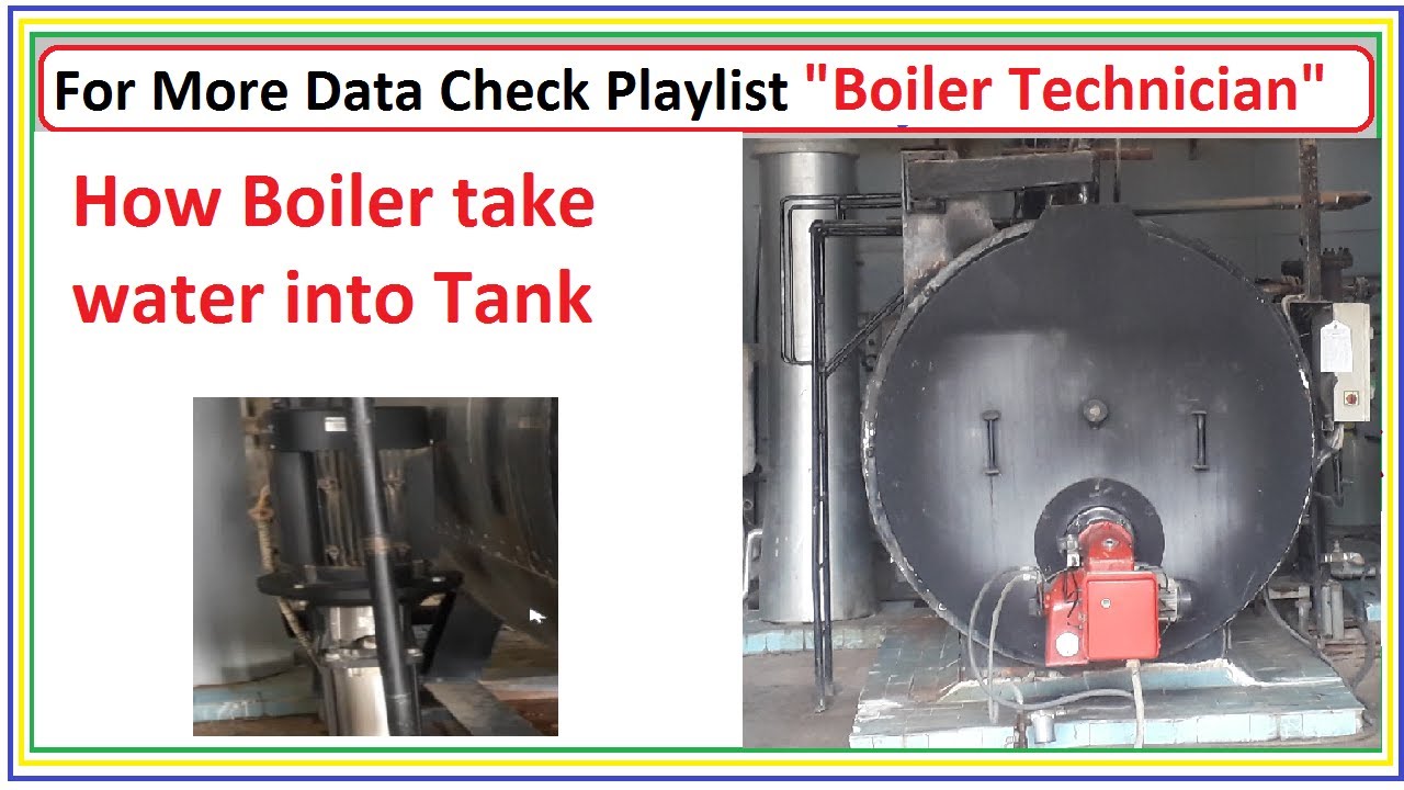 How Boiler take water as input | Water going inside of boiler - YouTube