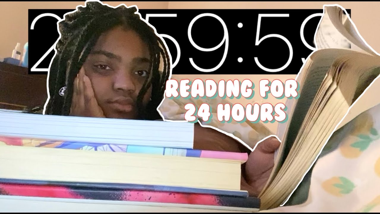 I tried to read for 24 hours ⏰ // How much books can I read? 1st reads ...