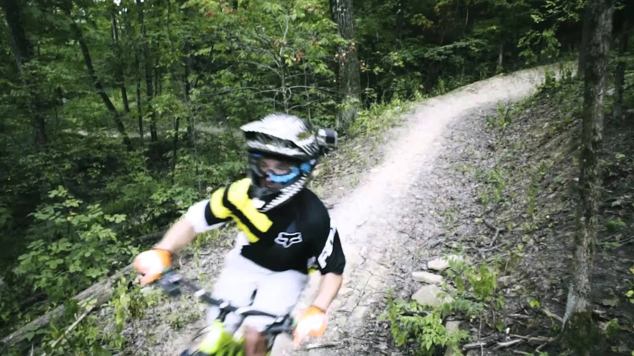 Devou Park Mountain Bike Trails - YouTube