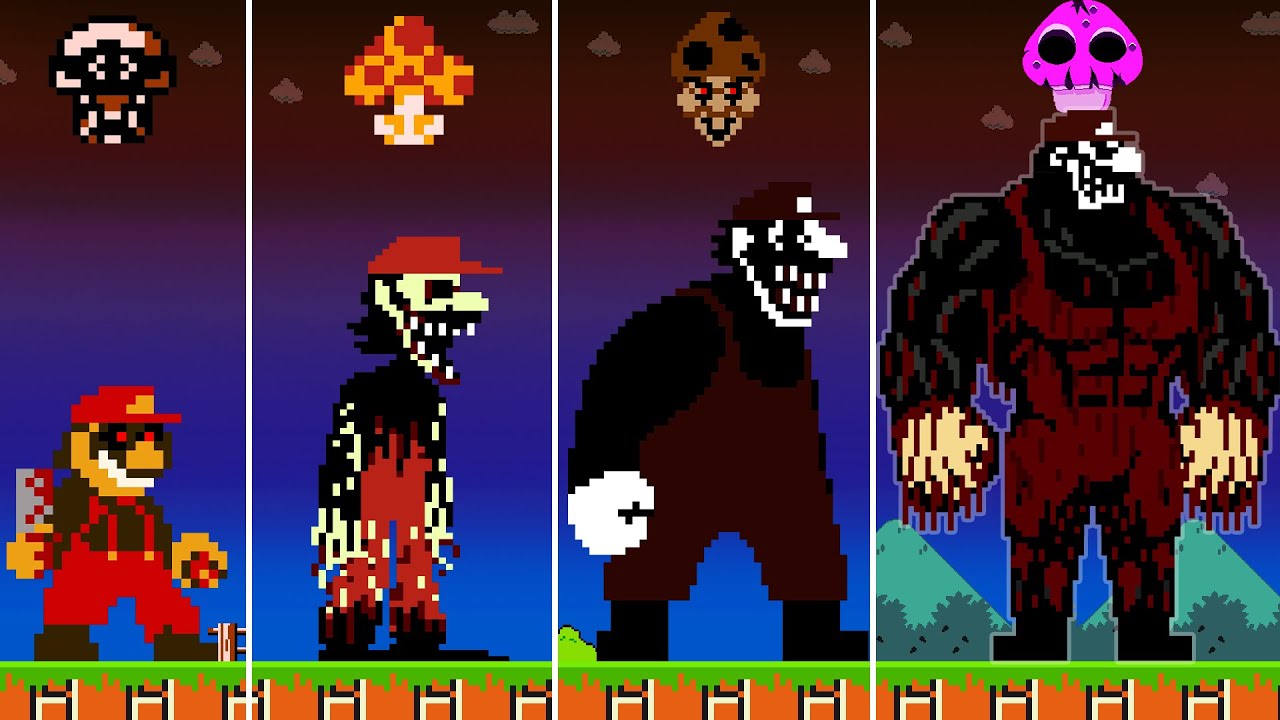 What If Mario MX GROWING UP to the STRONGEST EVER with Every Mushroom ...