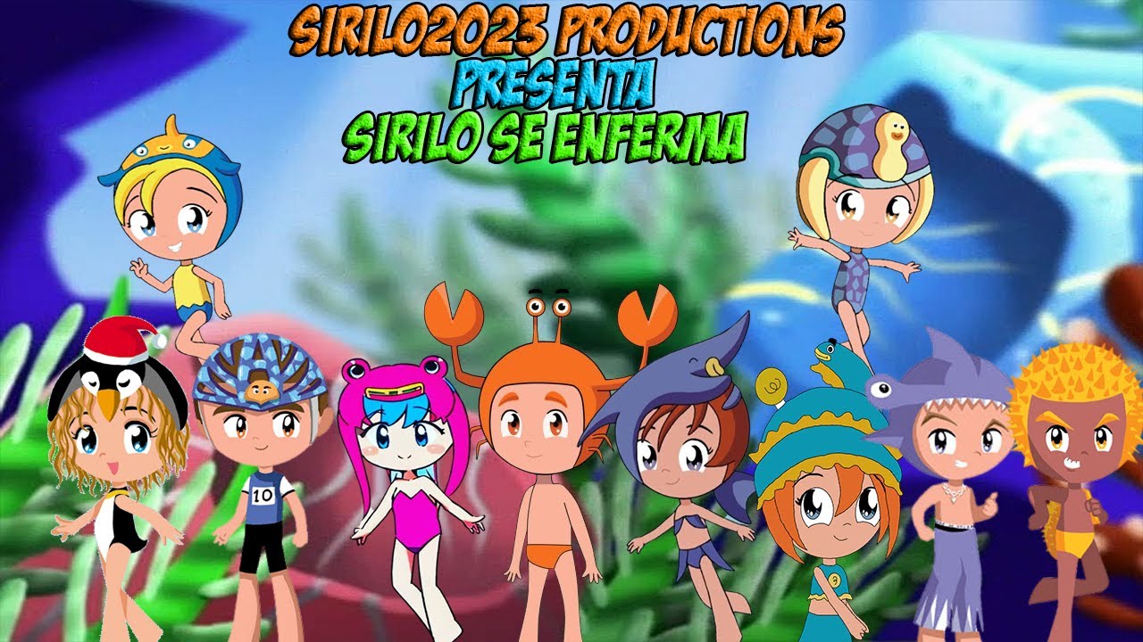 princesas del mar loquendo sirilo se enferma "sus amigos lo cuidan ...