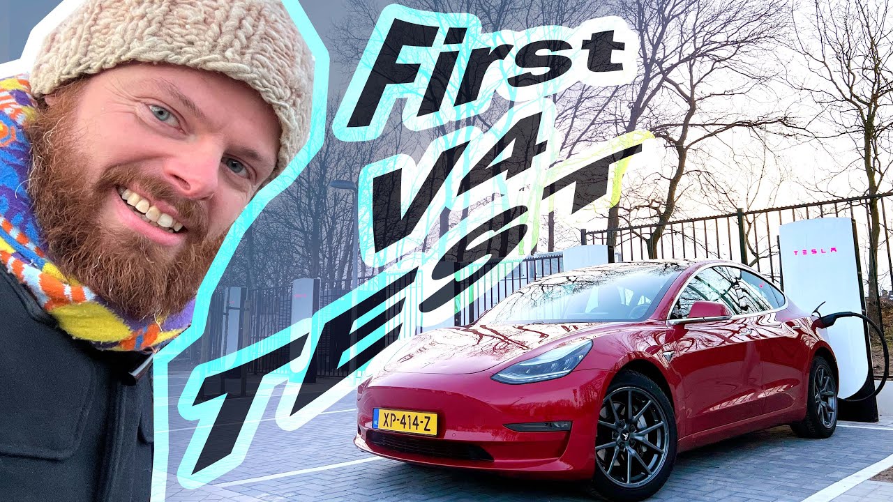 My first Tesla V4 Supercharging session, the full experience - YouTube