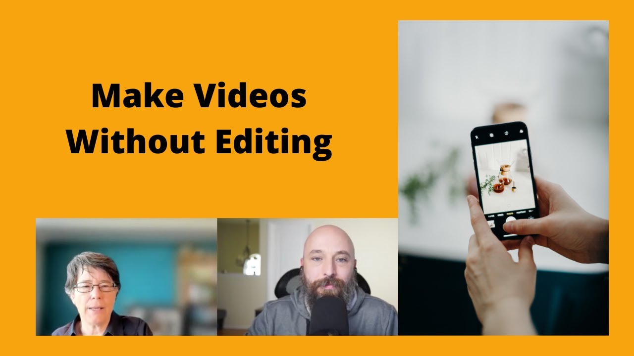 Make Videos Without Editing - YouTube