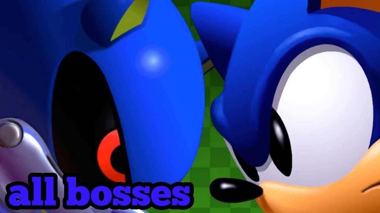 Sonic CD all bosses - YouTube
