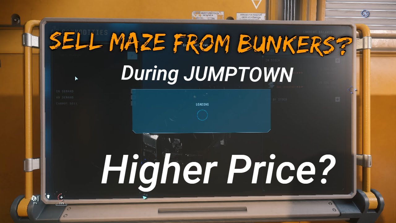 Can We Sell Maze From The Bunkers With Higher Price During Jumptown ...