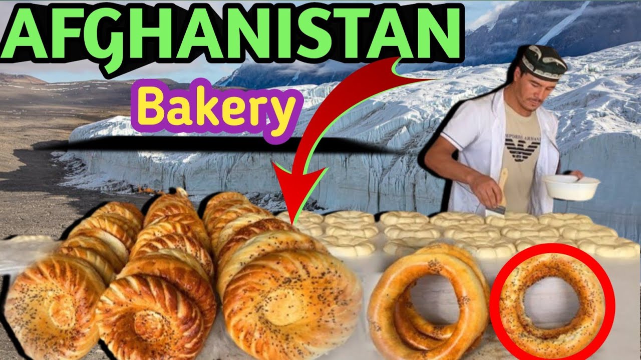 Afghanistan Traditional Bakery Roti || Afghanistan Bakery In Village ...