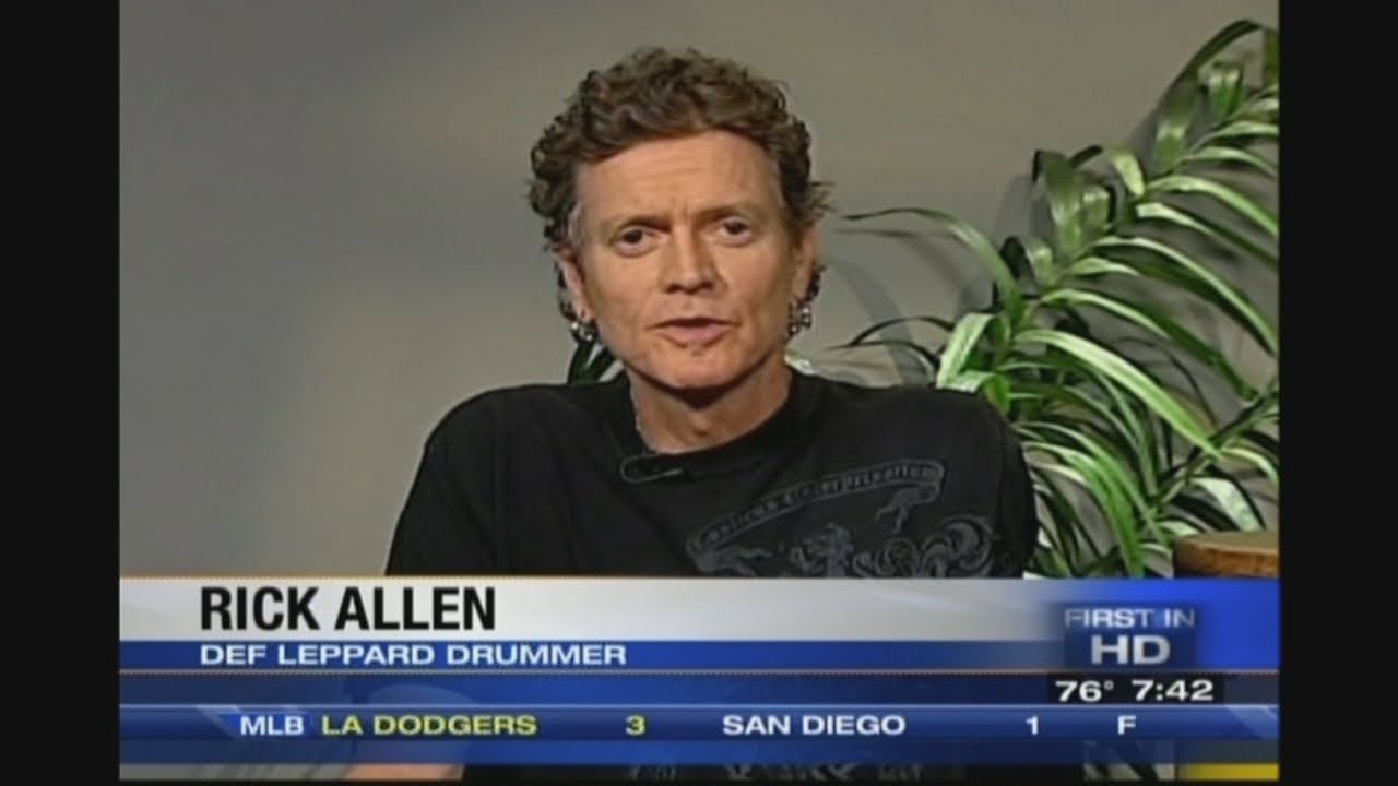 Def Leppard's Rick Allen on 13WHAM News This Morning - YouTube