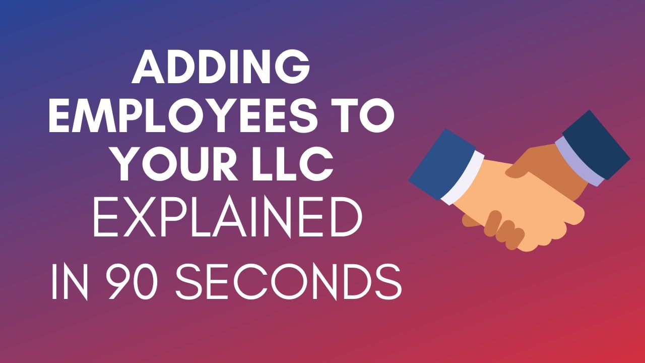 How To Add Employees To Your LLC? (2024) - YouTube