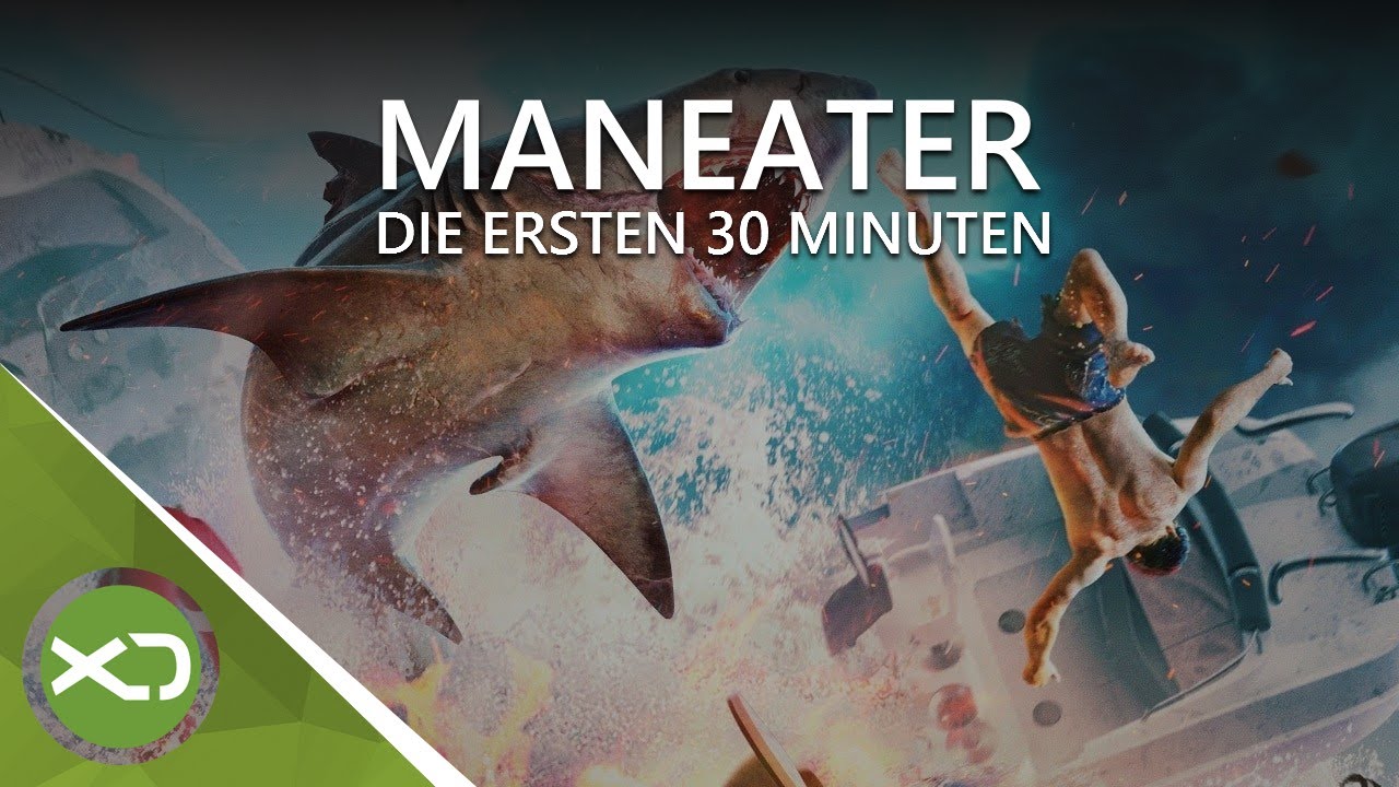 Maneater - Die ersten 30 Minuten Gameplay - Xbox One - YouTube
