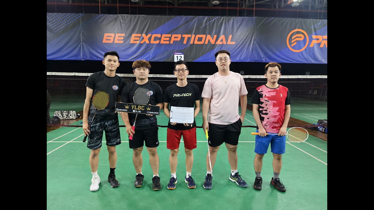 YLBC vs HAPPY BOLA 1st MEN DOUBLE ( 1/3 ) - YouTube