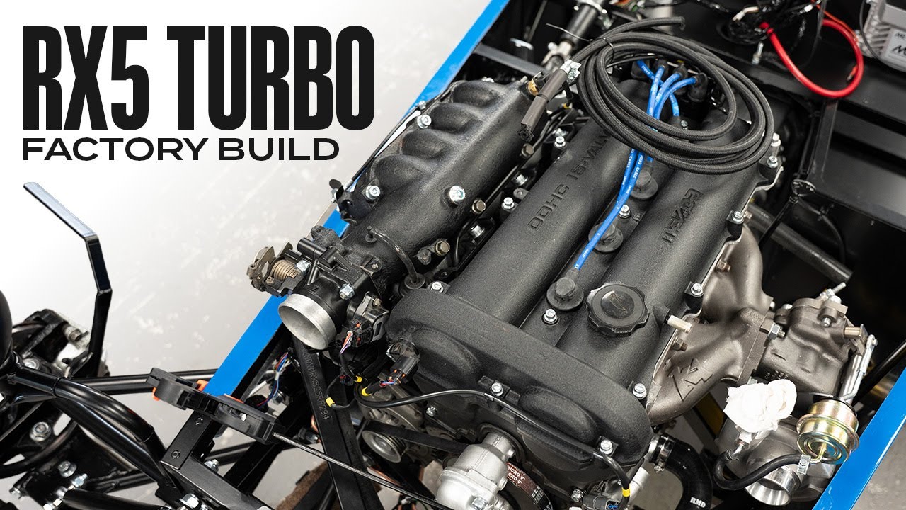 Bodywork On, Engine In - RX-5 Turbo Factory Build - YouTube