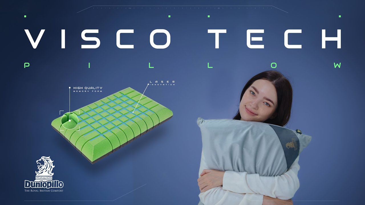 หมอนเมมโมรี่โฟม รุ่น VISCO TECH 'นุ่มสบาย หลับไม่กรน' - YouTube