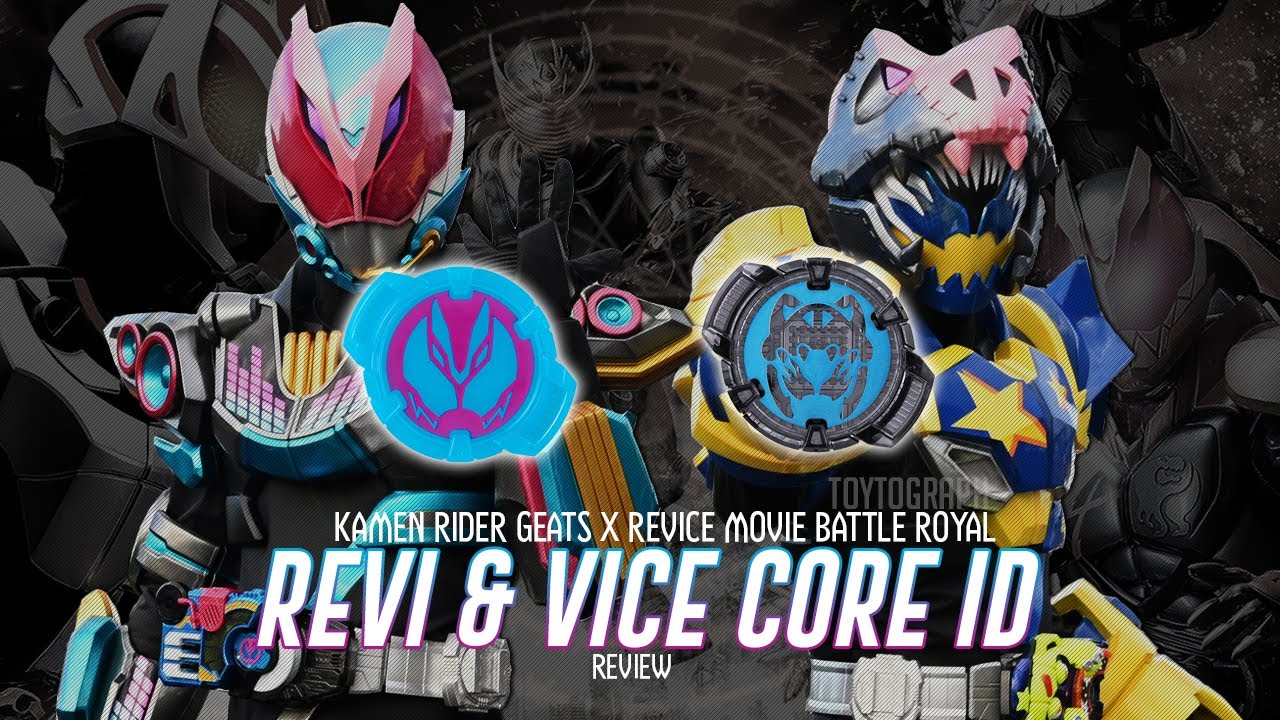 BUDDY UP! - KAMEN RIDER GEATS - KAMEN RIDER CORE ID SET REVIEW รีวิว ...