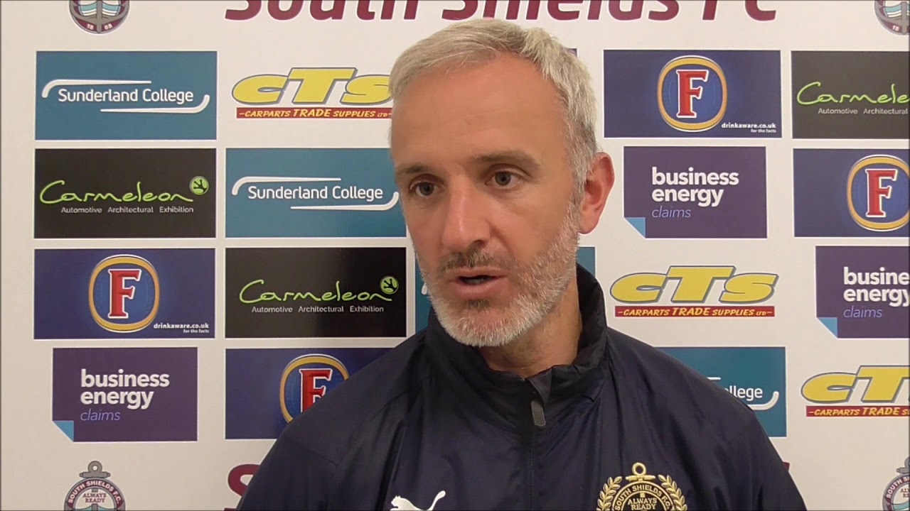 Lee Picton praises Shields after Emirates FA Cup win - YouTube