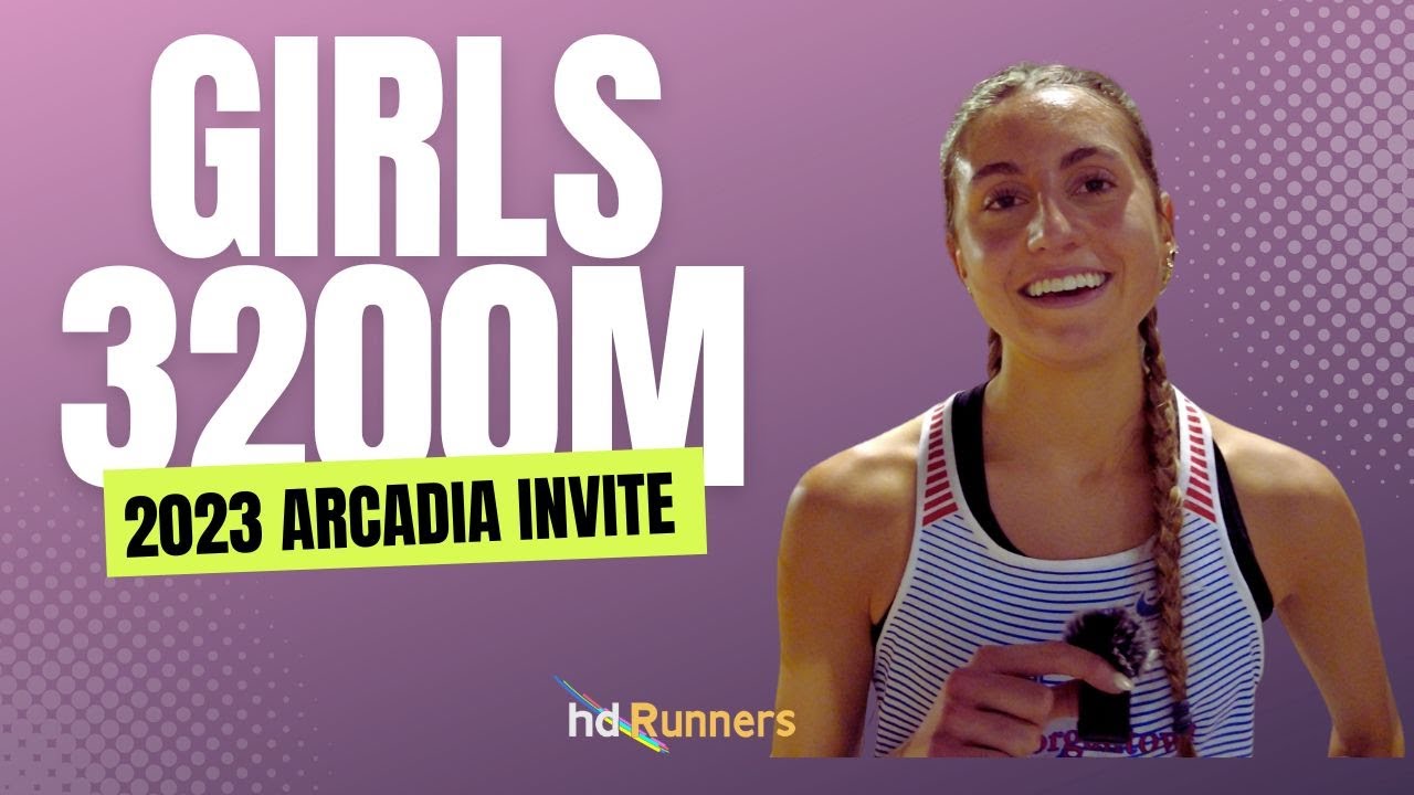 2023 TF - Arcadia Invitational - 3200 Meters (Girls, Invite) - YouTube