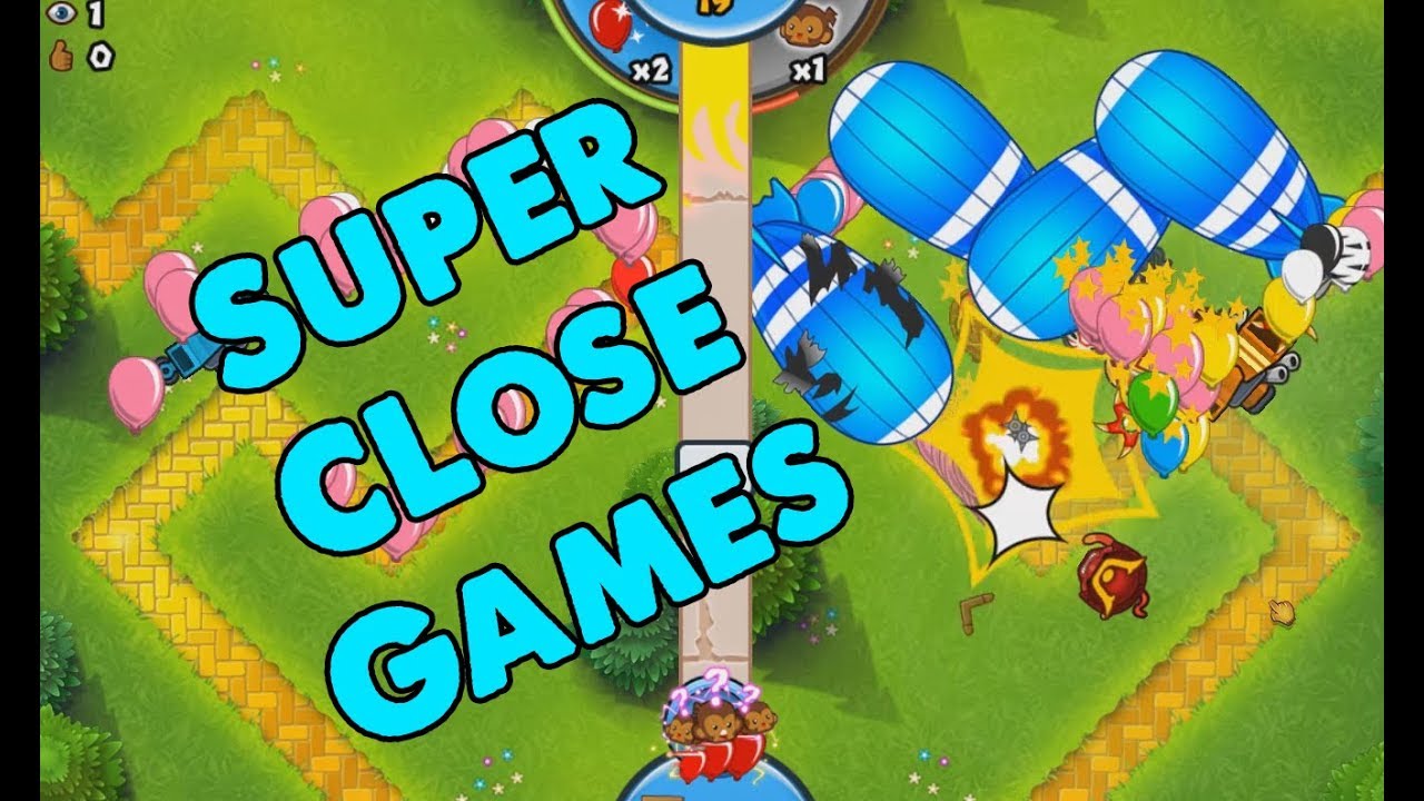 So Many Close Games! - Bloons TD Battles - YouTube