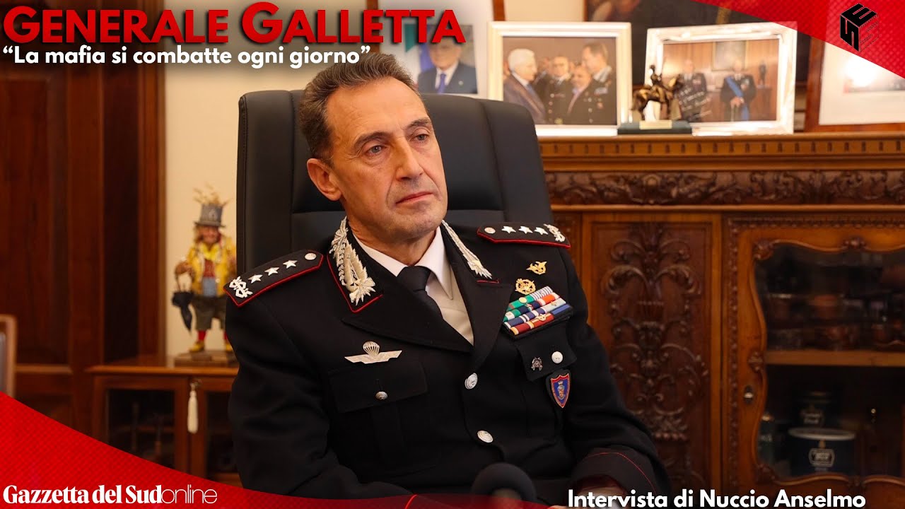 Il generale Galletta: "La mafia si combatte ogni giorno" - YouTube