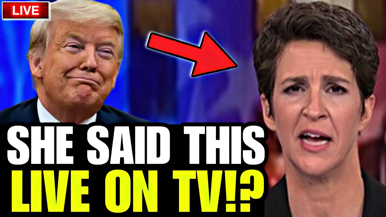 SHE IS DONE!? MSNBC Host Rachel Maddow In Therapy After MELTDOWN Over ...