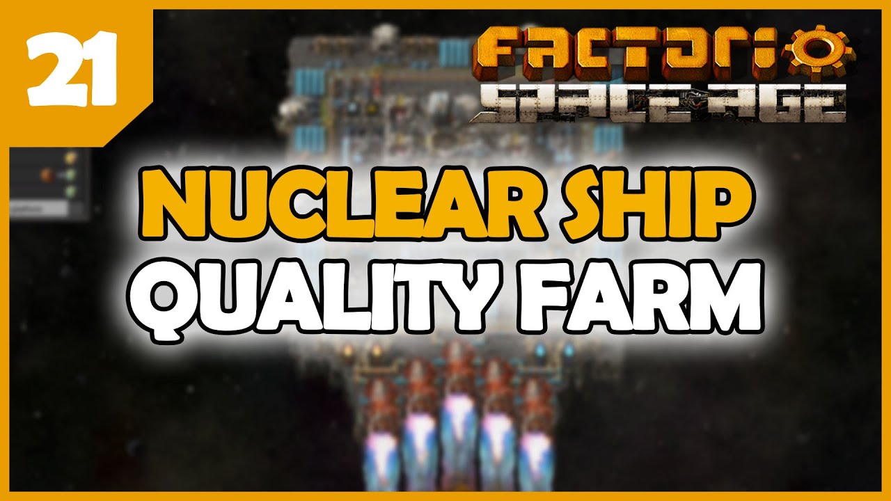 A new spaceship & QUALITY farm - Factorio 2.0 Space Age EP21 - YouTube