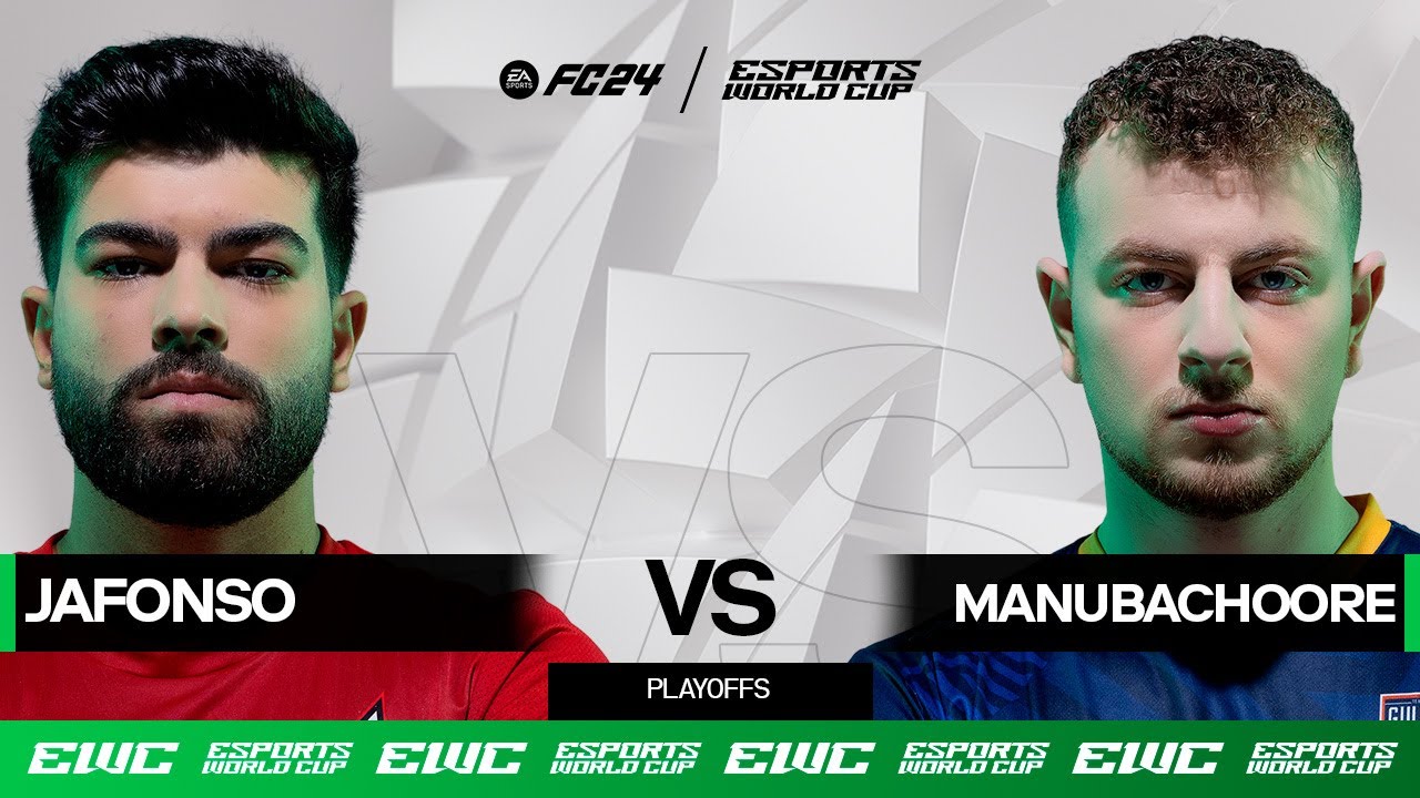 jafonso vs ManuBachoore | EWC EA SPORTS FC 24 - Day 4 - Playoffs - YouTube