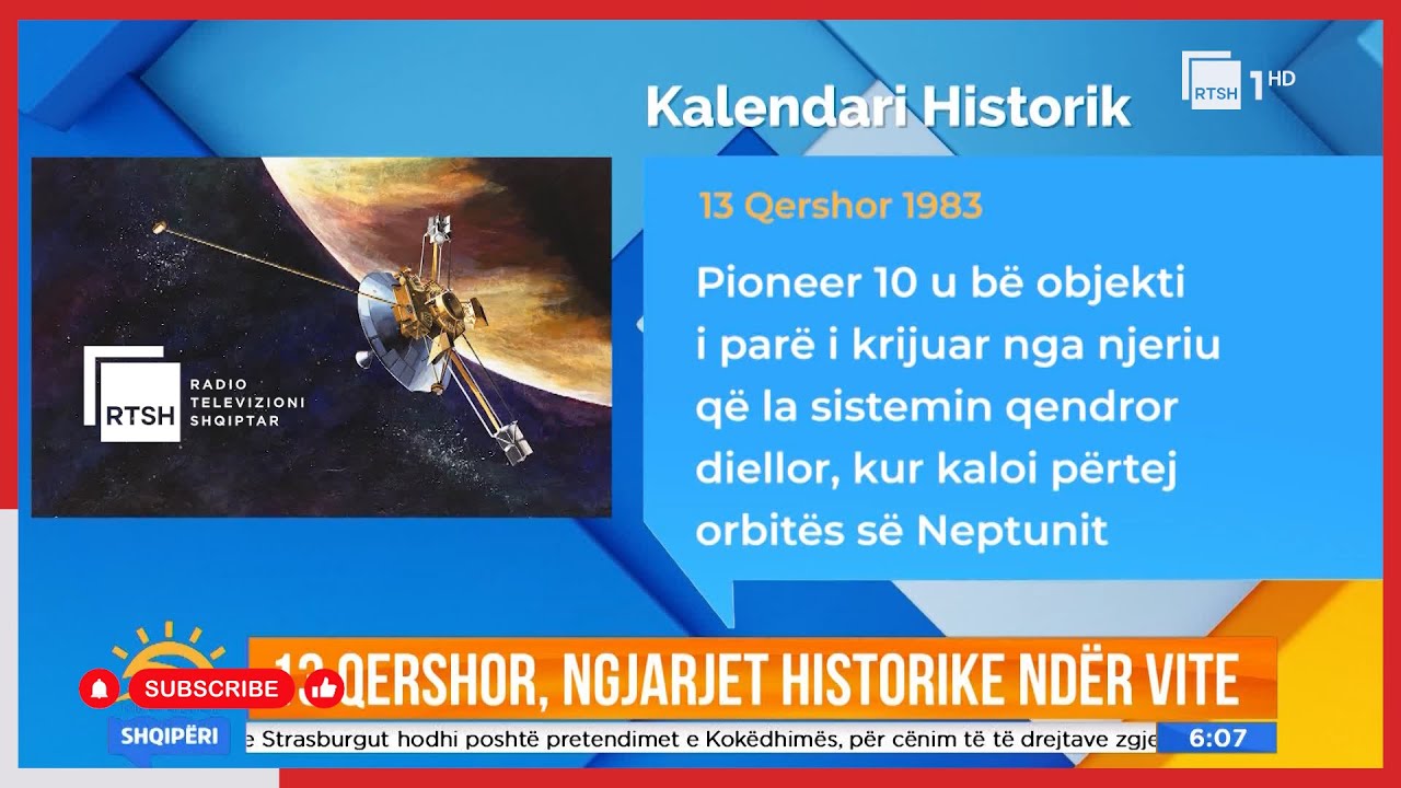 13 Qershor, ngjarjet historike ndër vite | "Mirëmëngjesi Shqipëri ...