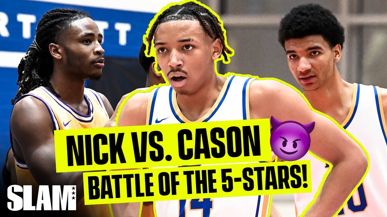 Five-stars Nick Smith Jr. and Cason Wallace Go Head-to-Head!! 🔥 - YouTube