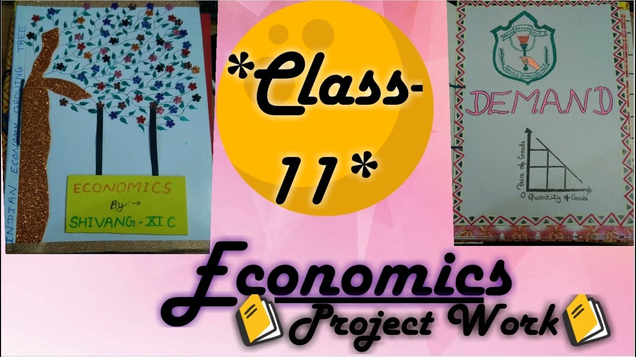 Economics Project on Demand | Class 11th and 12th Economics Best topic ...