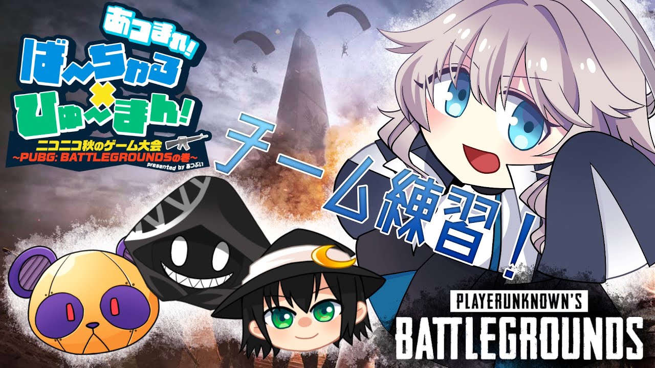 【PUBG】第4回チーム練習！【ProjectCode:KRN_110】 - YouTube