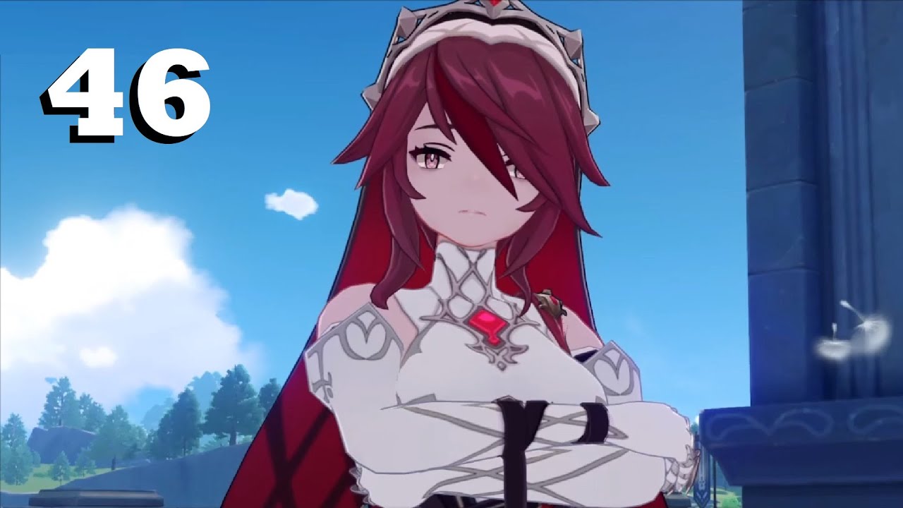 Invitation of Windblume part 2 - Genshin Impact (原神) Story Gameplay 46 ...