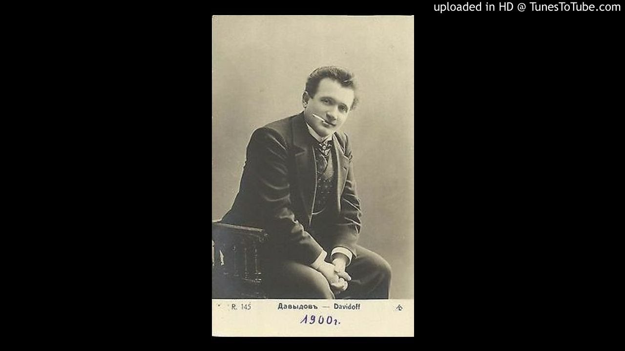 Alexander Davidov: "La fleur que tu m'avais jetée", Gramophone 2-22751 ...