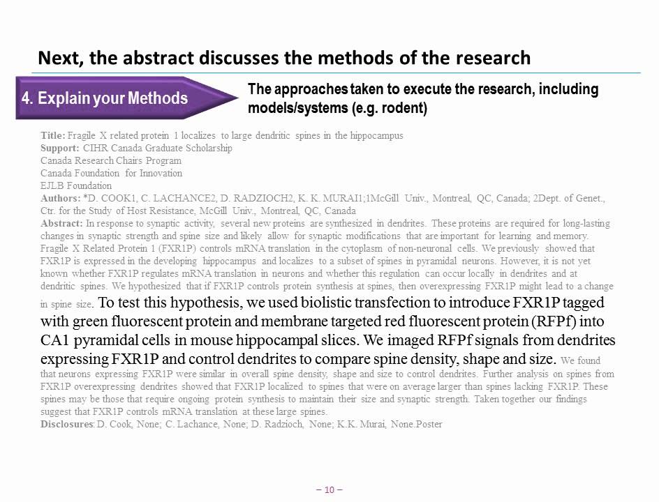 Best Practices in Writing a Meeting Abstract - YouTube