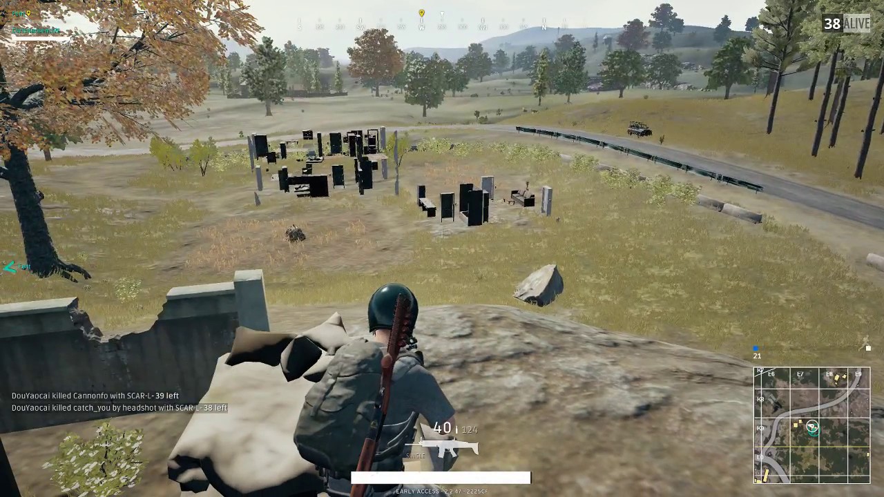 PUBG no walls bug. can shoot threw! - YouTube