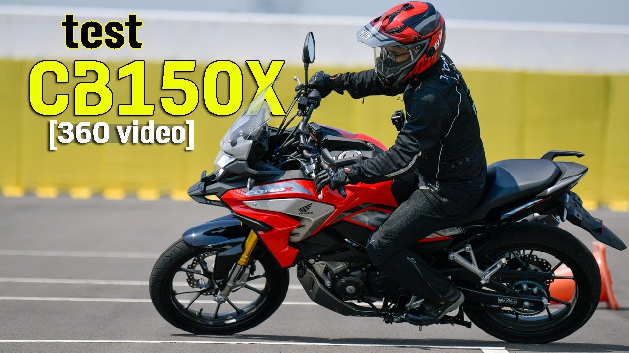 Test Honda CB150X - 360 Video | #tmcblog - YouTube