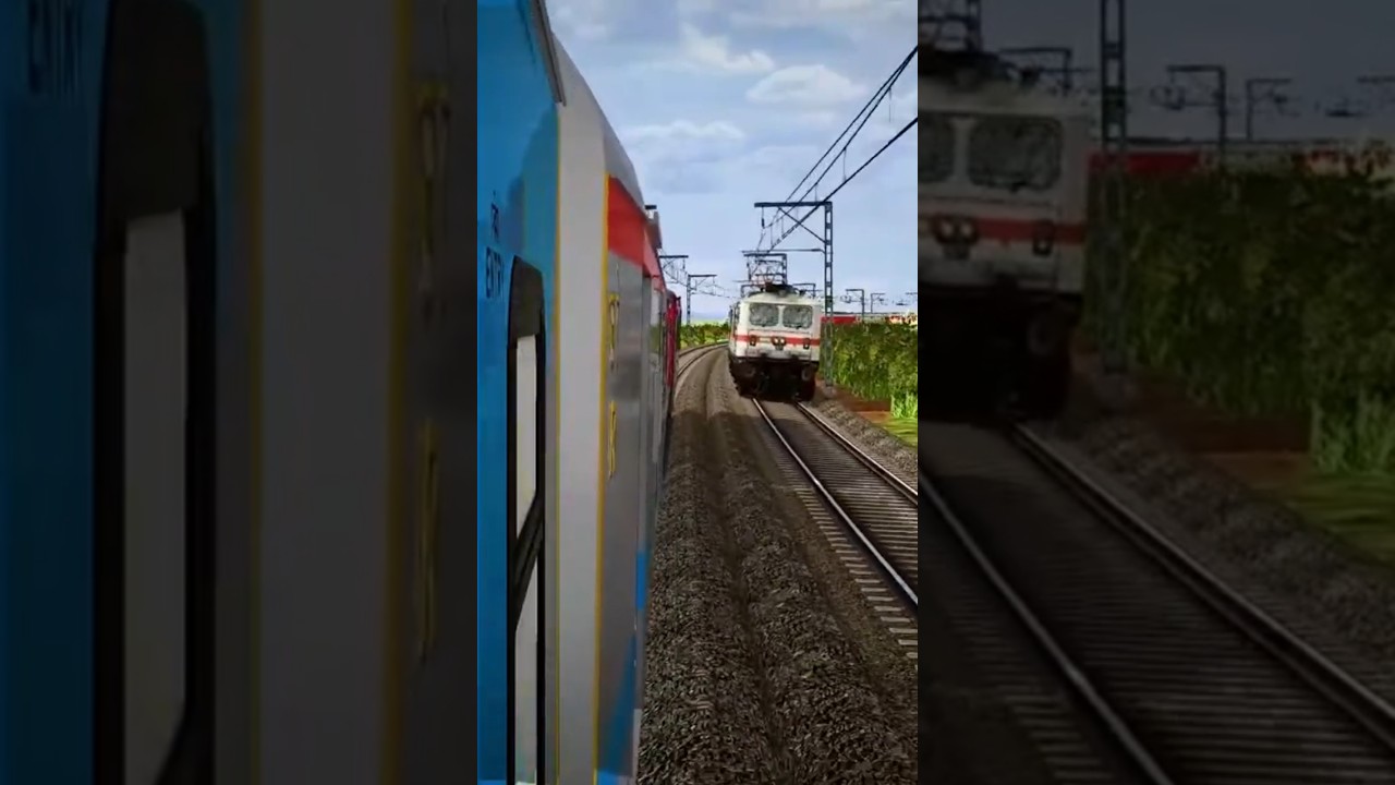 12534 Pushpak SF Express KYN WAP7|Famous Train Between Mumbai and ...