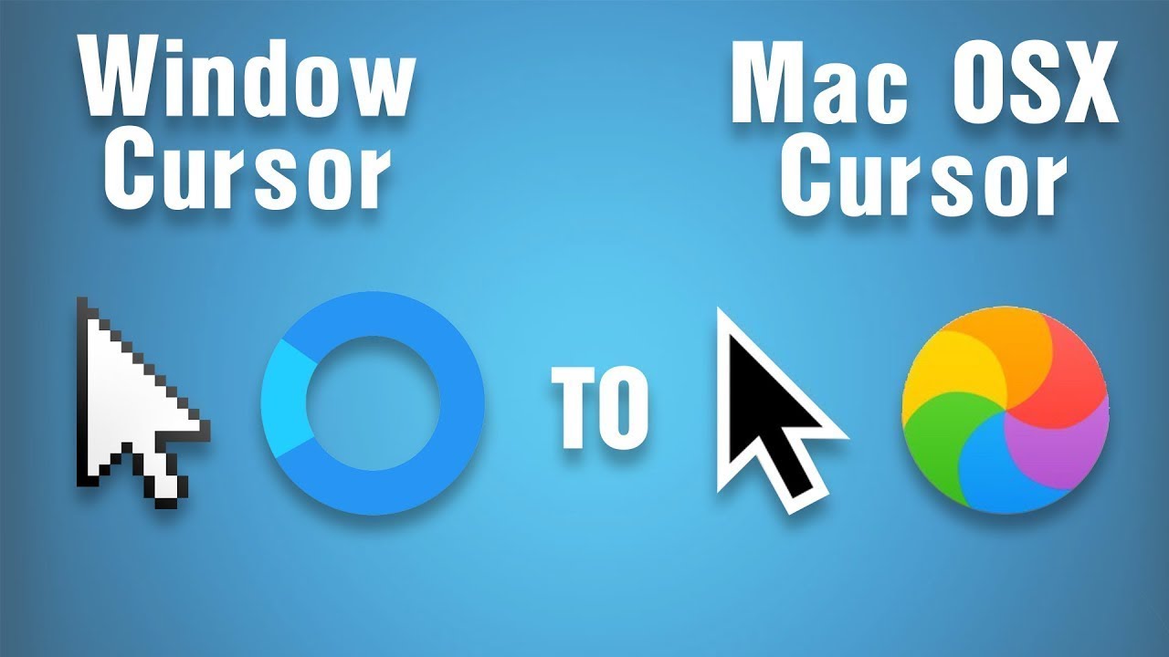 como tener el puntero de mac en windows - YouTube