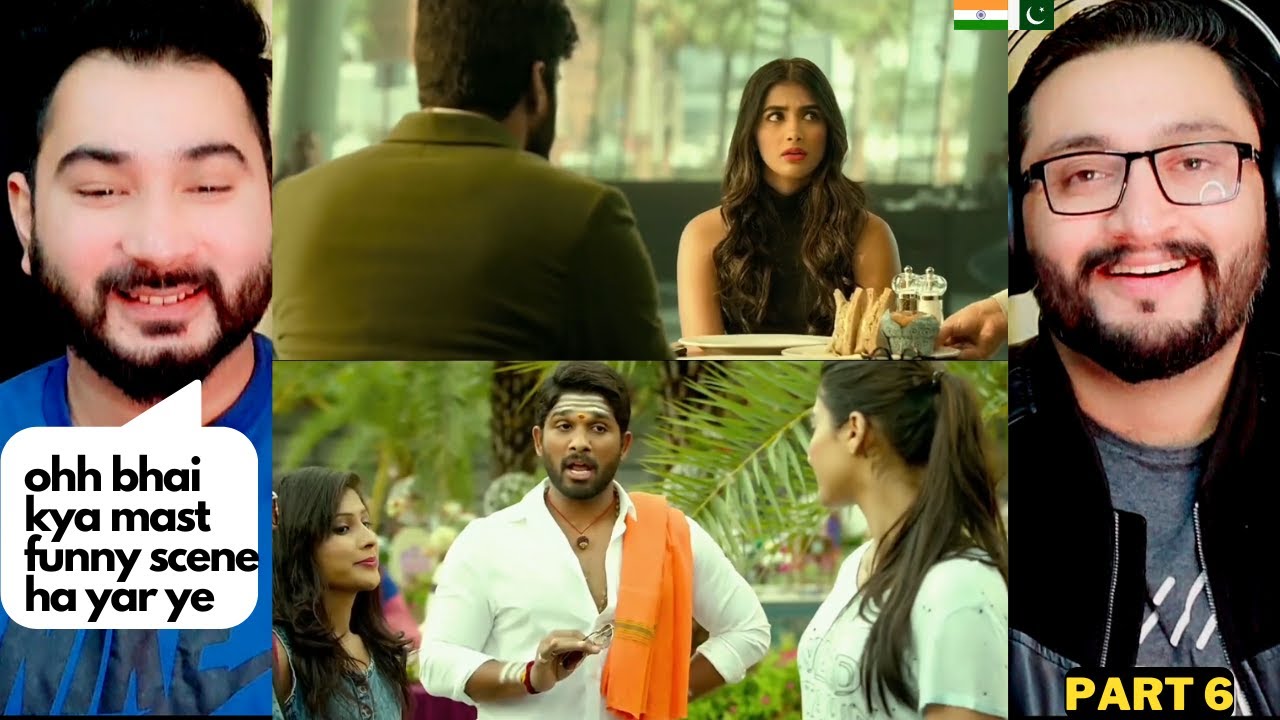 DJ Movie Scene Part 6 REACTION | Best Comedy Scene | Tj Reactions Crew ...