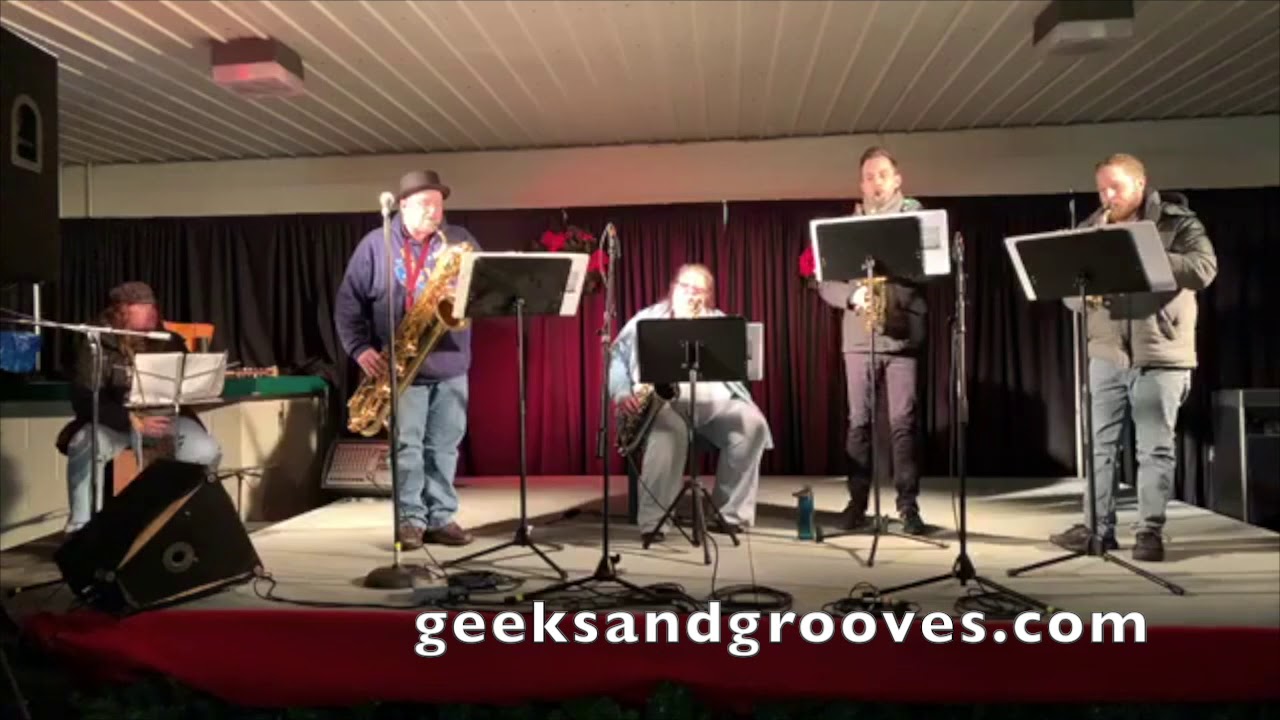 Christmas Time is Here by Geeks and Grooves Saxophone Sax Quartet - YouTube