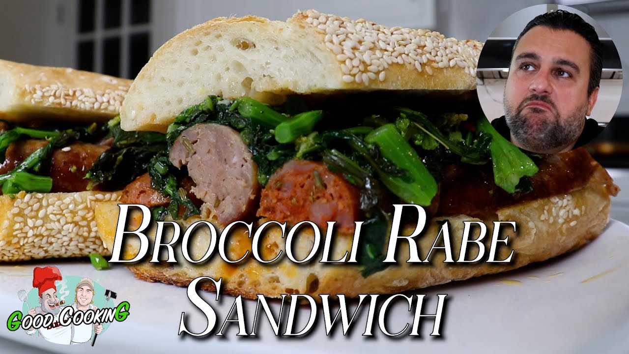 How to Make a Broccoli Rabe & Sausage Sandwich - YouTube