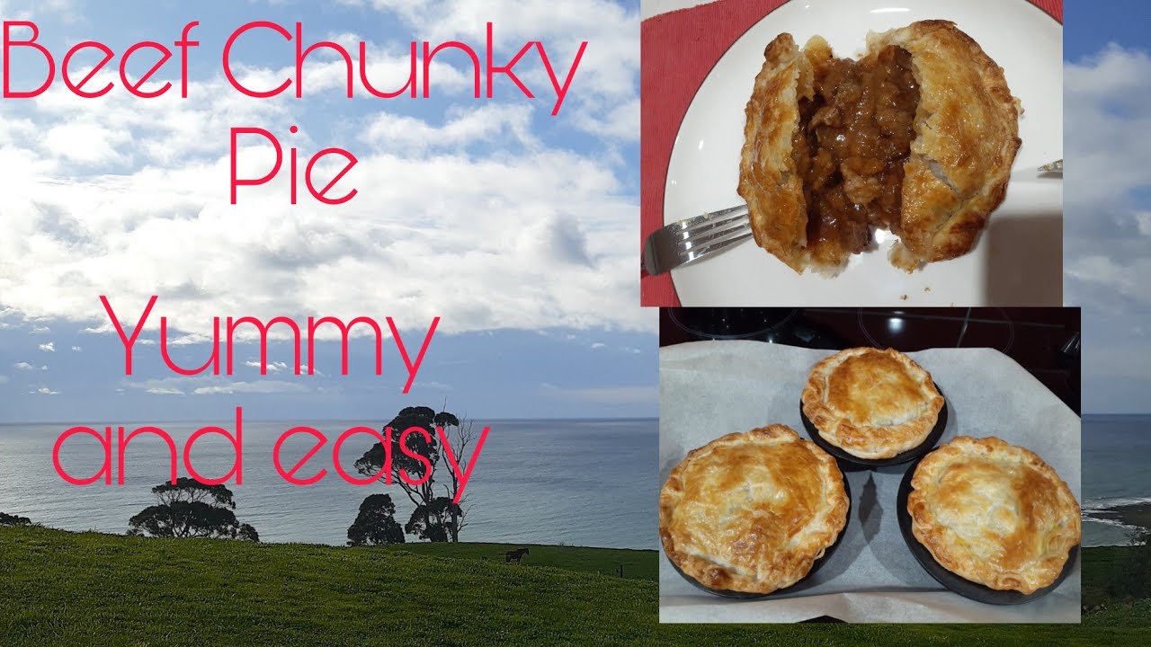 Chunky Beef Pie || Easy Recipe || Homemade - YouTube