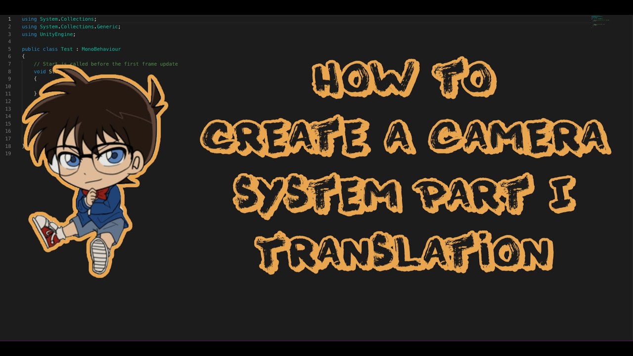 How To Make A Camera System In Unity Part I III Translation YouTube how-to-make-a-camera-system-in-unity-part-i-iii-translation-youtube