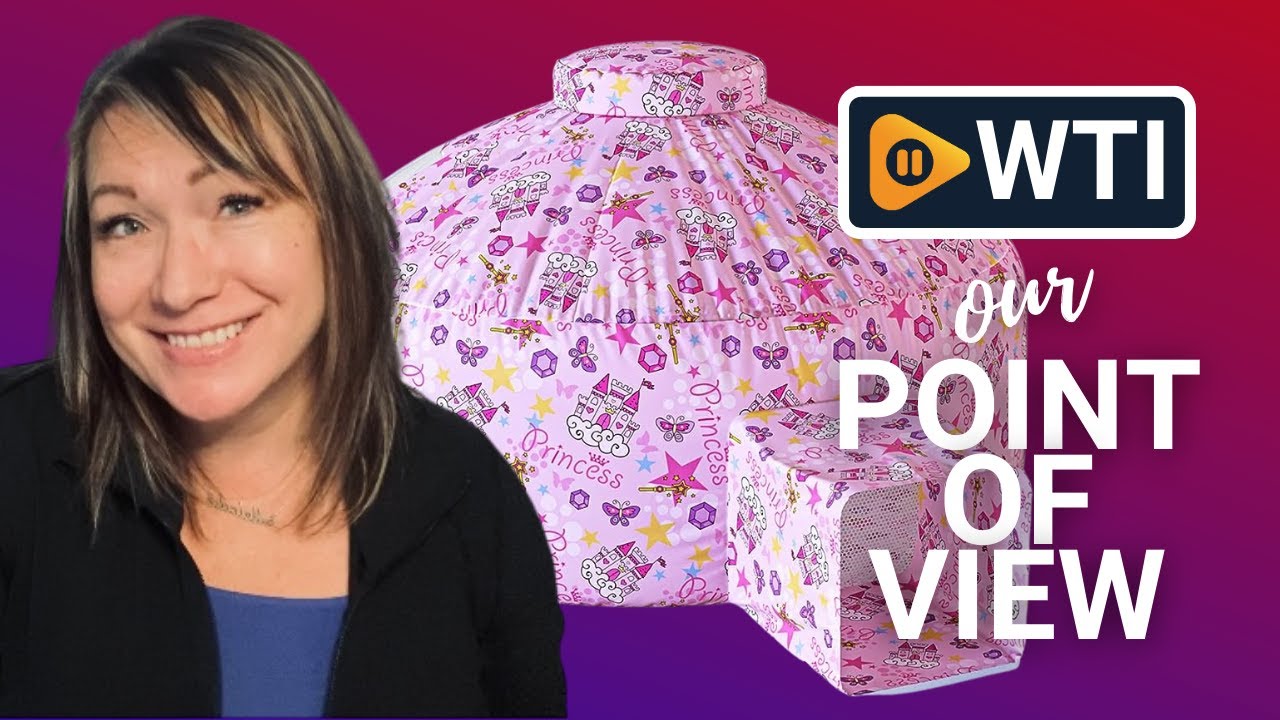 Skywin Air Tent Forts for Kids | Our Point Of View - YouTube