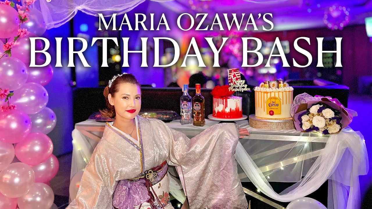 Maria Ozawa's Birthday Celebration at Le Maison Lounge - YouTube