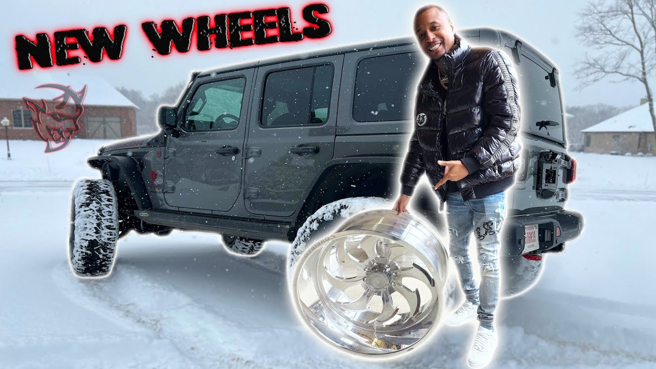 BUYING 28INCH OFFROAD WHEELS FOR MY 2021 DEMON JEEP WRANGLER - YouTube