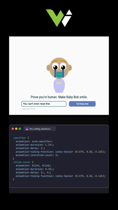 Create Any Type Animation Captcha In Css Programming Javascript Css